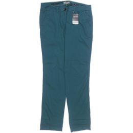 Tom Tailor Denim Damen Stoffhose, türkis, Gr. 38