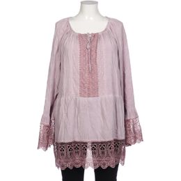 Ulla Popken Damen Bluse, pink, Gr. 46