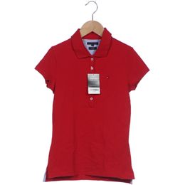 Tommy Hilfiger Damen Poloshirt, rot, Gr. 34