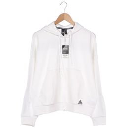 Adidas Damen Kapuzenpullover, weiß, Gr. 44