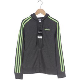 Adidas Damen Kapuzenpullover, grau, Gr. 36