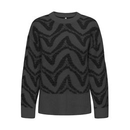 Only Pullover 'ONLJANE' Damen Größe XL dunkelgrau / schwarz
