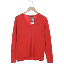 Tommy Hilfiger Damen Pullover, rot, Gr. 42