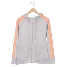 Adidas Damen Kapuzenpullover, grau, Gr. 38