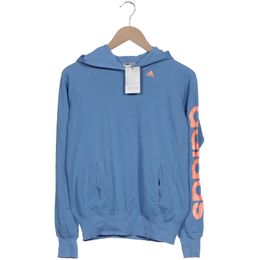 Adidas Damen Kapuzenpullover, blau, Gr. 34