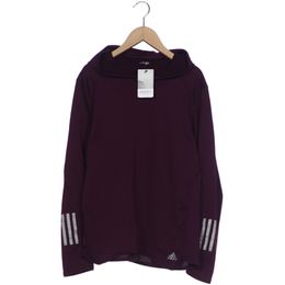 Adidas Damen Kapuzenpullover, bordeaux, Gr. 38