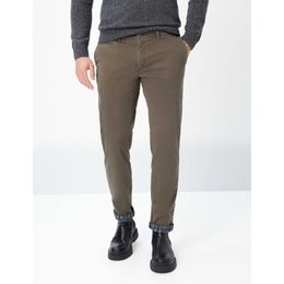 Brax Herren Flatfronthose Style FABIO TT, Khaki, Gr. 30/32