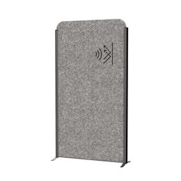 Maul Stellwandsystem Maulcocoon Akustik 100x180 dunkelgr Stand