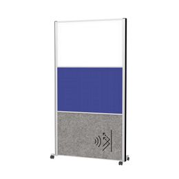 Maul Stellwandsystem Maulconnecto WB Textil Akustik dunkel Mobil