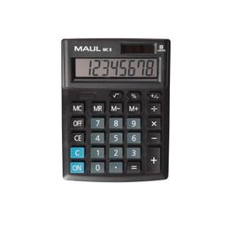 Maul Tischrechner MC 8 Solar Batterie 1-zeilig, 8 Ziffern schwarz