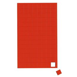 Maul Magnetsymbole Quadrat, 112 St./Btl.