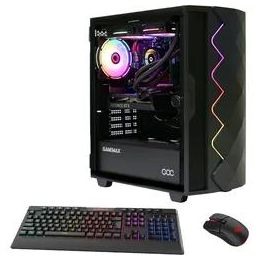 GAMEMAX Gaming-PC "Diamond BK 7328" Computer Gen4 SSD, Windows 11 Gr. Microsoft Windows 11 Home (64 Bit), 32 GB RAM 2000 GB SSD, schwarz