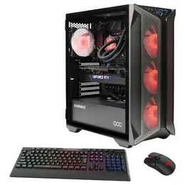 Hyrican GAMEMAX Gaming-PC "Brufen C1 7271" Computer DDR5-RAM, Windows 11 Gr. Microsoft Windows 11 Home (64 Bit), 32 GB RAM 2000 GB SSD, schwarz