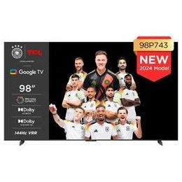 G (A bis G) TCL LED-Fernseher Fernseher HDR, 144Hz, Dolby Vision, Apple TV, Game Master schwarz (titan, anthrazit) Bestseller