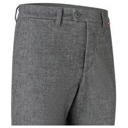 Mendler Chinohose MAC "LENNOX" Gr. 36, Länge 32, braun (rubber), Herren, Web, Obermaterial: 56% Polyester, 28% Baumwolle, 14% Viskose, 2% Elasthan, unifarben, Hosen, mit Stretch-Anteil