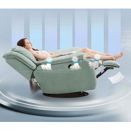 Happy Home Elektrischer Massagesessel mit Beinanhebung & verstellbare Rückenlehne HWP72-BRN