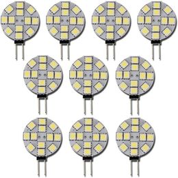 10 x G4-LED-Leuchtmittel, dc 12 v, nicht dimmbar, weiß, 6000 k, Ersatz-Glühbirne, 20 w, Halogenlampe für Küche, Wohnmobil, Wohnmobil, Anhänger, Boot