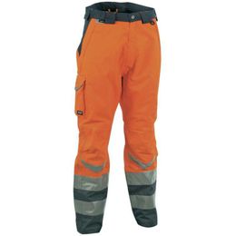 Winter-Warnschutzhose wind- und wasserdicht orange 64 - Orange - COFRA