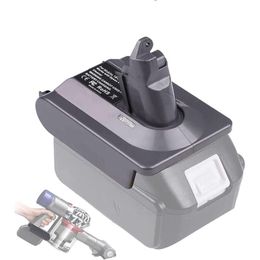 Coocheer - Dyson V6 Akku-Adapter, MT18V6, wandelt für Makita 18 v Lithium-Akku in Dyson V6 Staubsauger Animal + Fluffy DC62 DC58 DC59 DC61 SV06