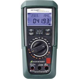 GOSSEN Metrawatt METRAHIT Energy Hand-Multimeter kalibriert (DAkkS-akkreditiertes Labor) digital CAT III 600 V, CAT IV 300 V Anzeige (Counts): 60000