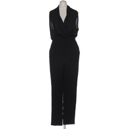 Mango Damen Jumpsuit/Overall, schwarz, Gr. 34