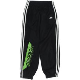 Adidas Herren Stoffhose, schwarz, Gr. 140