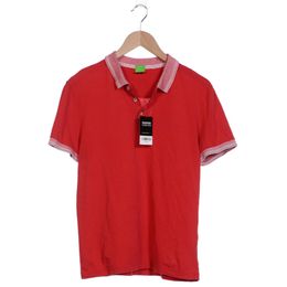 BOSS Green Herren Poloshirt, rot, Gr. 46