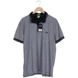 BOSS Green Herren Poloshirt, grau, Gr. 58