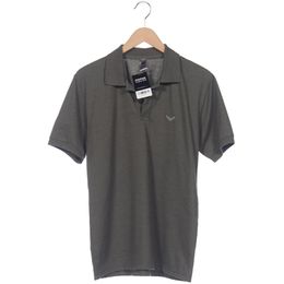 TRIGEMA Herren Poloshirt, grün, Gr. 48