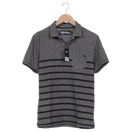 Superdry Herren Poloshirt, grau, Gr. 52