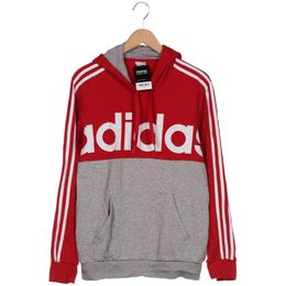 Adidas Herren Kapuzenpullover, rot, Gr. 48