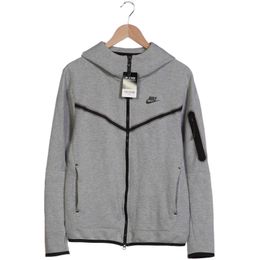 Nike Herren Kapuzenpullover, grau, Gr. 46