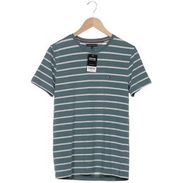 Tommy Hilfiger Herren T-Shirt, türkis, Gr. 52