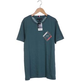 Tommy Hilfiger Herren T-Shirt, türkis, Gr. 48