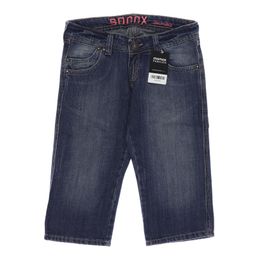 SOCCX Damen Shorts, blau, Gr. 34