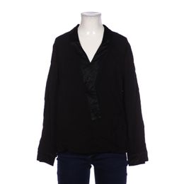 Ulla Popken Damen Bluse, schwarz, Gr. 42