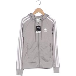 adidas originals Damen Kapuzenpullover, grau, Gr. 32