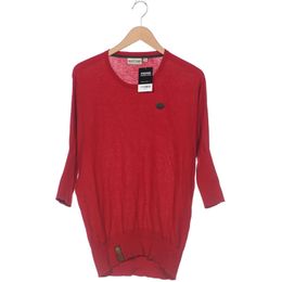 Naketano Damen Pullover, rot, Gr. 38