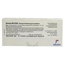 Weleda Arnica RH D 30 Ampullen 8X1 ml