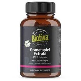 Biotiva Granatapfel Extrakt Kapseln Bio 78 g