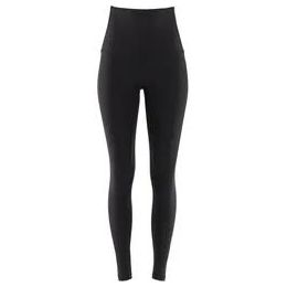 Leggings WINSHAPE "Functional Comfort HWL112C" Gr. XL, Normalgrößen, schwarz, Damen, 85% Polyester, 15% Elasthan, Hosen, Bauch-Weg-Effekt durch High Waist-Bund