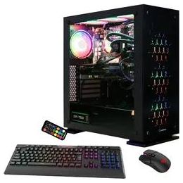 Hyrican GAMEMAX Gaming-PC "Onyx II 7287" Computer DDR5-RAM, Windows 11 Gr. Microsoft Windows 11 Home (64 Bit), 32 GB RAM 2000 GB SSD, schwarz