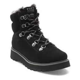 Schnürboots Roxy "BRADIE" Gr. 42, schwarz Damen Schuhe Winterstiefel, Schnürstiefel, Winterschuhe, gefüttert