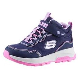 Sneaker Skechers "STORM BLAZER" Gr. 32, bunt (navy-rosa-lila) Kinder Schuhe Trekking Schuh, Freizeitschuh, Kindergartenschuh mit Tex-Membrane