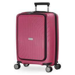 Hartschalen-Trolley Hauptstadtkoffer "TXL, 55 cm" Gr. B/H/T: 40cm x 55cm x 23cm 40 l, lila (berry) Koffer Hartschalen-Koffer Handgepäck-Koffer Reisegepäck TSA Schloss