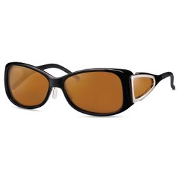 Sonnenbrille Eschenbach OPTIK "ambelis" schwarz Damen Brillen mit anpassbaren Stegarmen