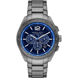 Chronograph Michael Kors "ACCELERATOR 2.0" Armbanduhren grau Herren Armbanduhr, Herrenuhr, Edelstahlarmband, analog, Tag, Stoppfunktion