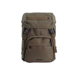 Sportrucksack DISCOVERY "Downtown" Gr. B: 31cm, grün (khaki) Rucksäcke aus robustem RPET-Polyester