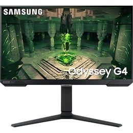 E (A bis G) Samsung Gaming-LED-Monitor "Odyssey G4B S25BG400EU" Monitore 1ms (GG) schwarz