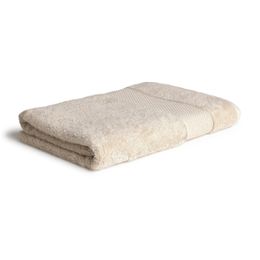 Möve Duschtuch MÖVE "Pure Luxury", beige (naturfarben), B:80cm L:150cm, Walkfrottier, Handtücher (Packung)